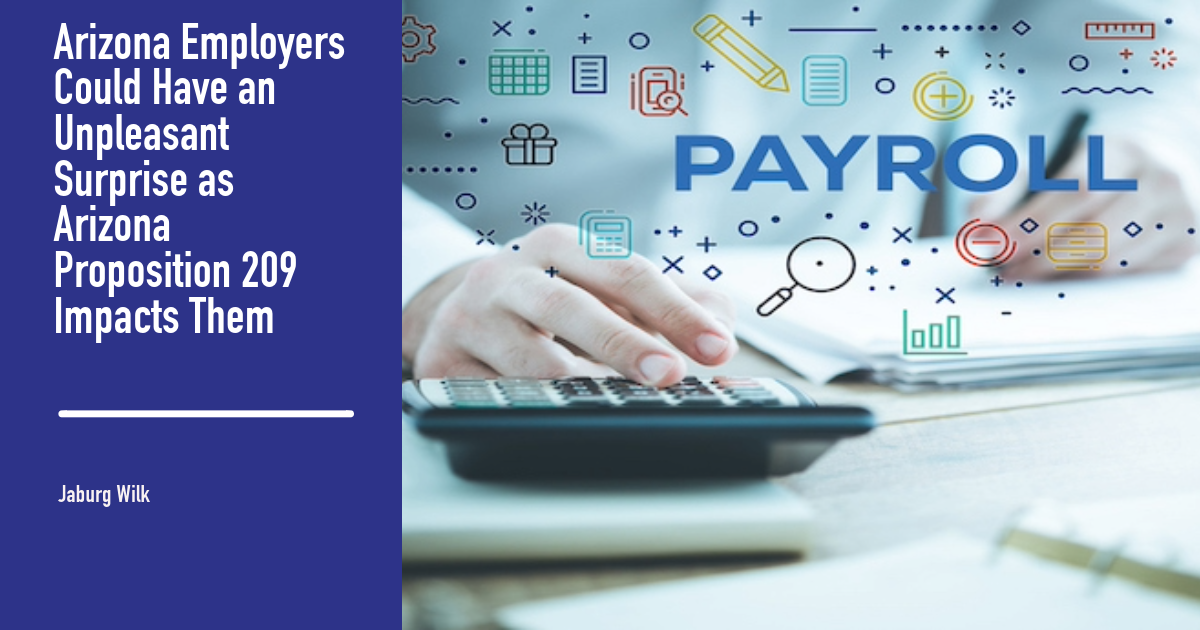 Arizona Employers Could Have an Unpleasant Surprise as Arizona ...