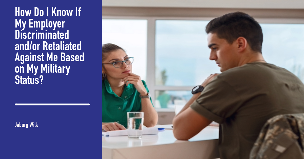 How Do I Know If My Employer Discriminated and/or Retaliated Against Me ...