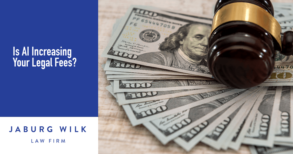Is AI Increasing Your Legal Fees? - Jaburg Wilk