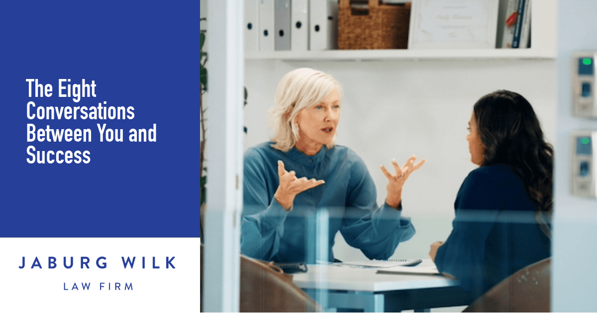 The Eight Conversations Between You and Success - Jaburg Wilk
